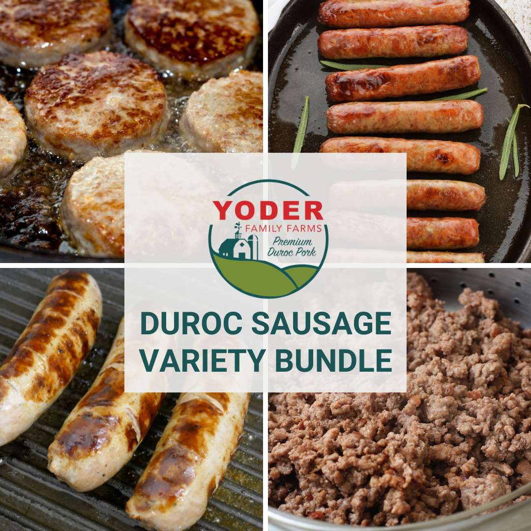 Yoder Family Farms Duroc Sausage Variety Bundle