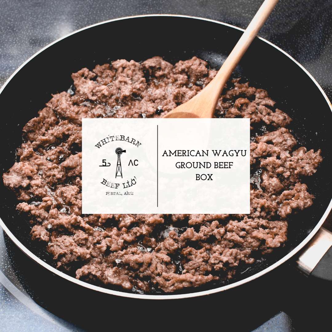WhiteBarn Beef American Wagyu Ground Beef Box