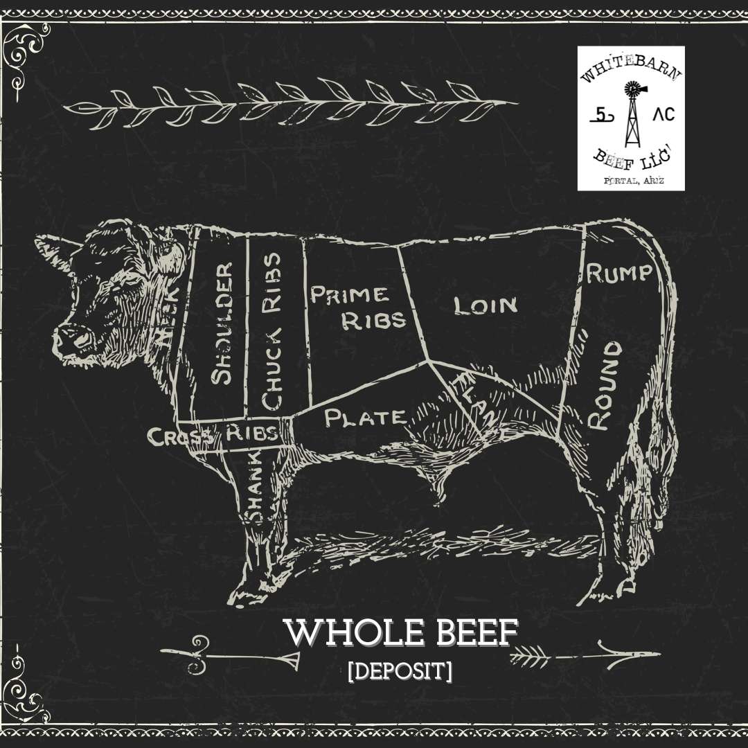 WhiteBarn Beef Whole American Wagyu Beef [DEPOSIT]