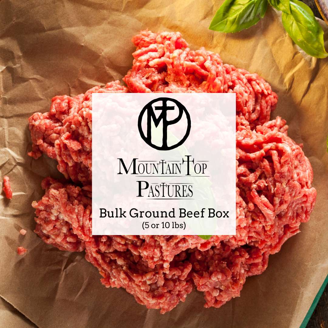 Mountain View Pastures Ground Beef Bulk Box