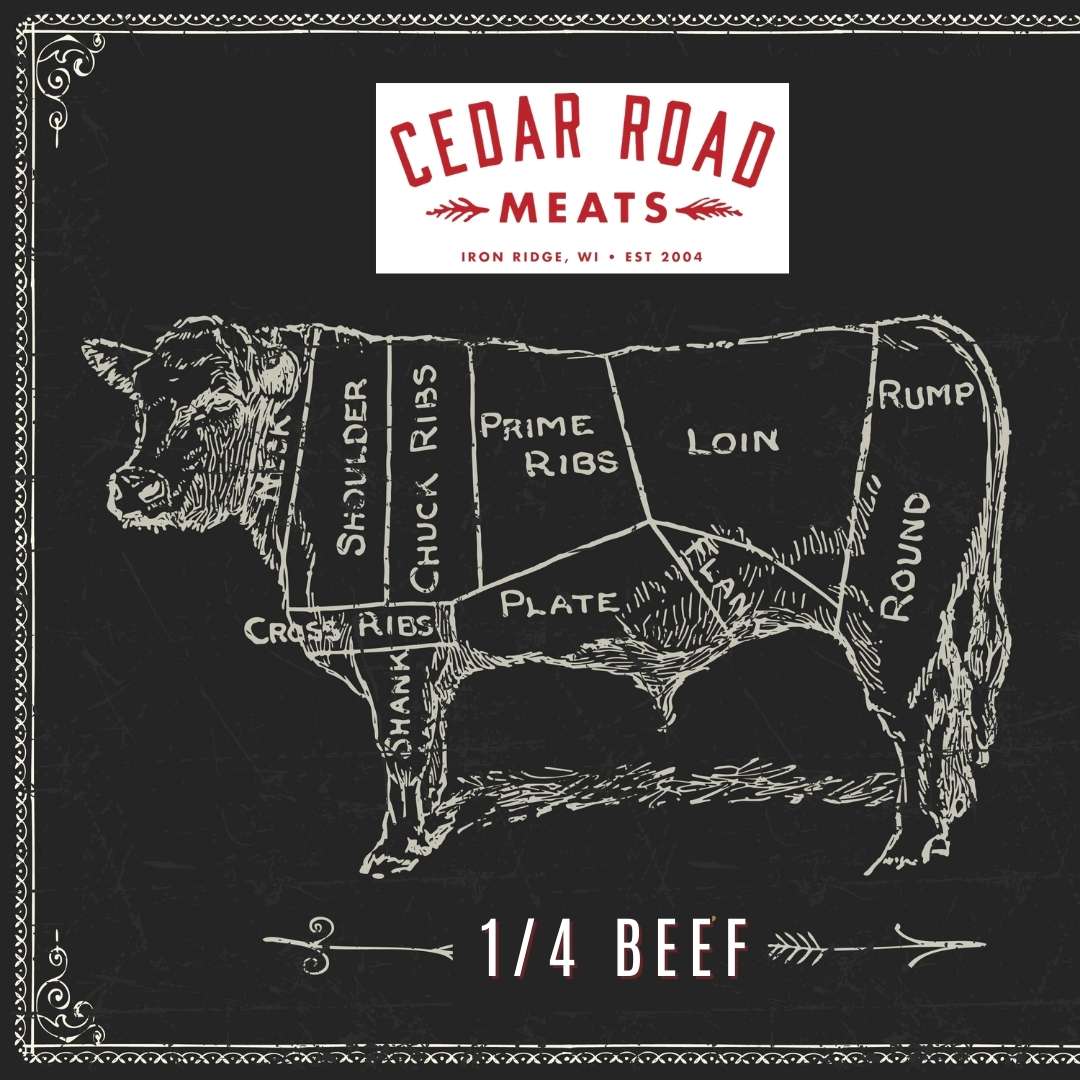Cedar Road Meats 1/4 Locker Beef