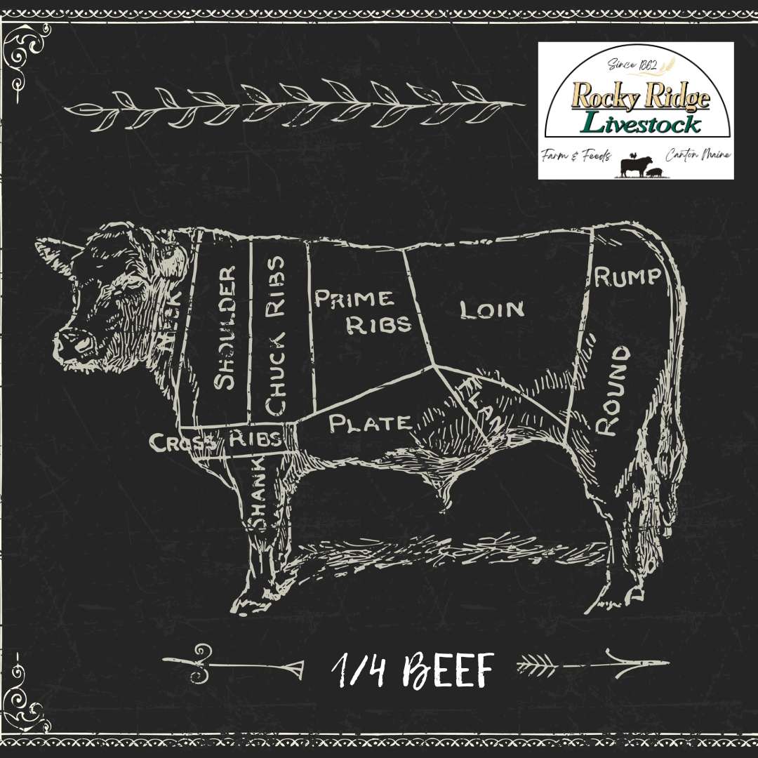 Rocky Ridge Livestock 1/4 Locker Beef [DEPOSIT]