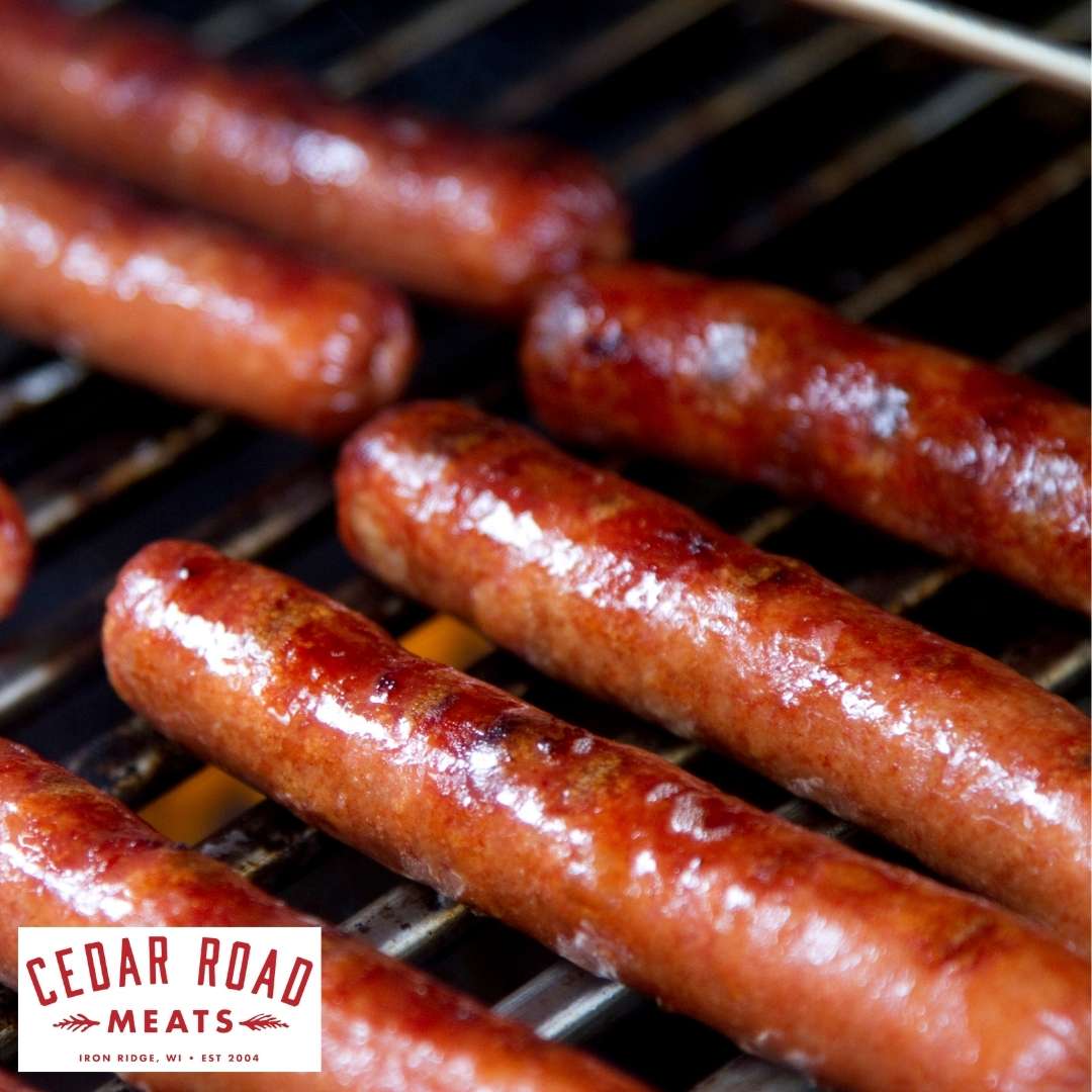 Cedar Road Meats Old World Hot Dogs