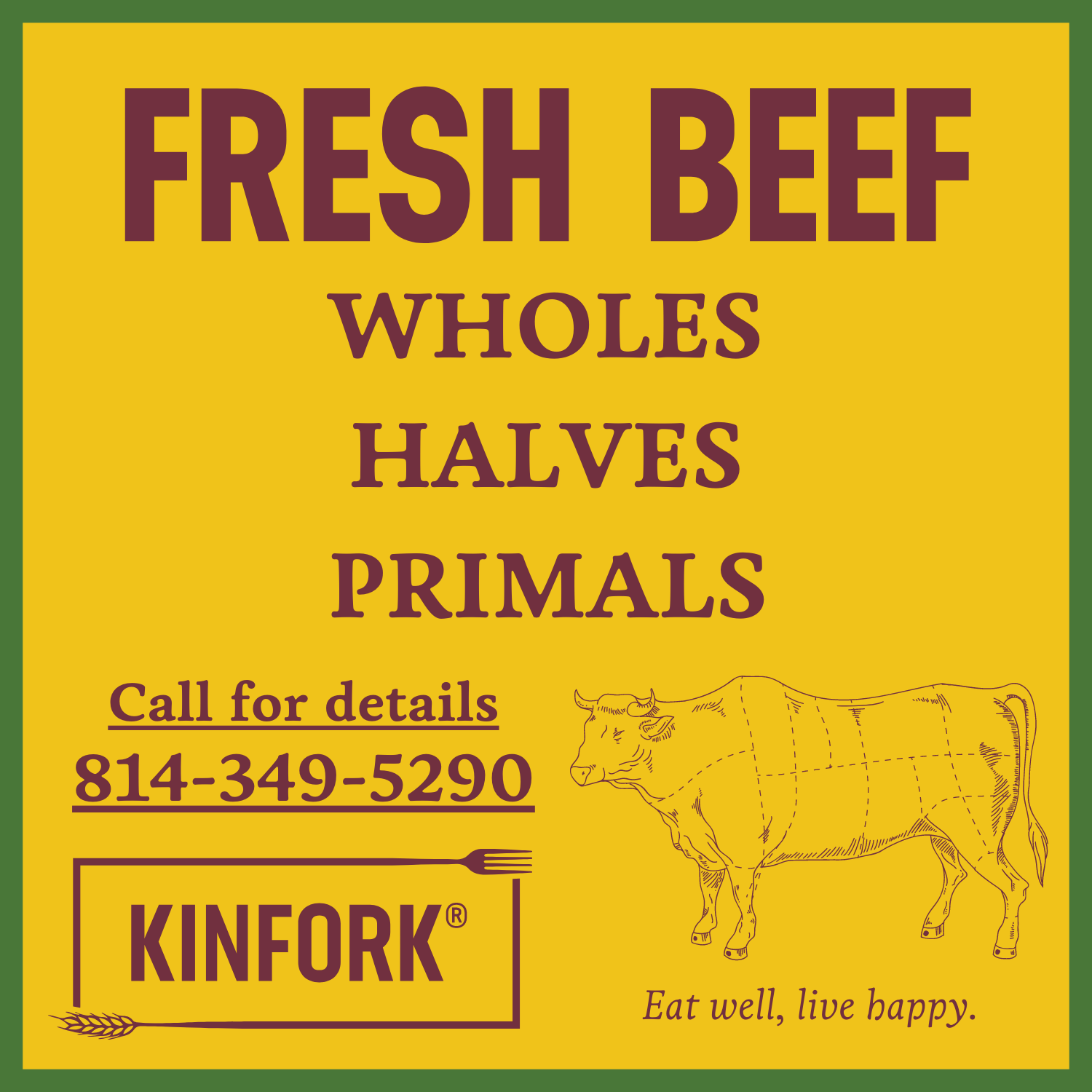 Kinfork 1/8th Locker Beef