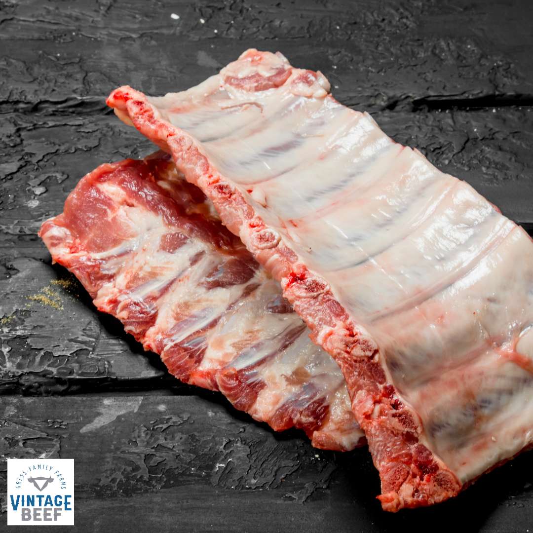 Vintage Beef by Gress Family Farms Beef Ribs